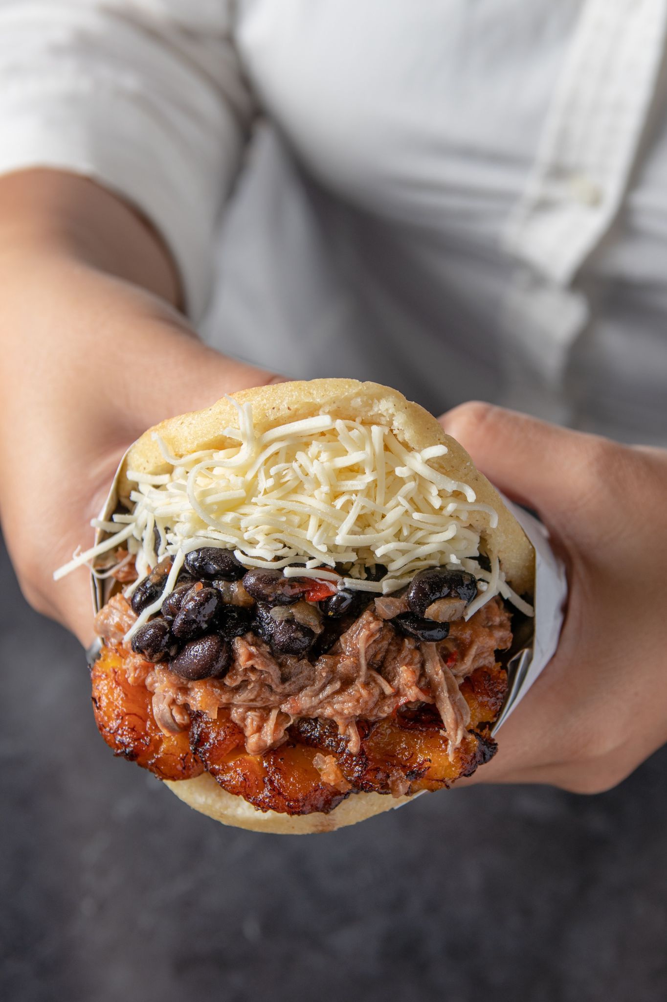 Arepa Pabellon | Paparepas | Authentic Venezuelan Food